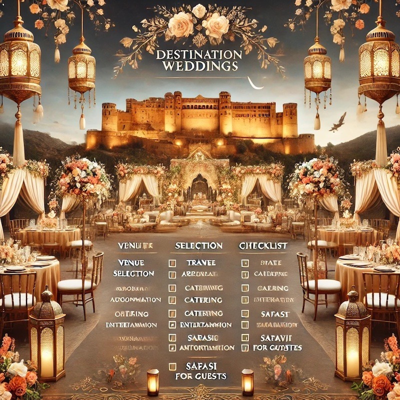 Destination Wedding Planning Checklist: Ranthambore Edition ...